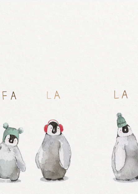 Fa La La Penguins – No.14 Ampthill